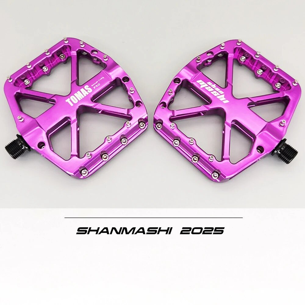 Педали SHANMASHI TOMAS MTB зеленые Розовый, purple