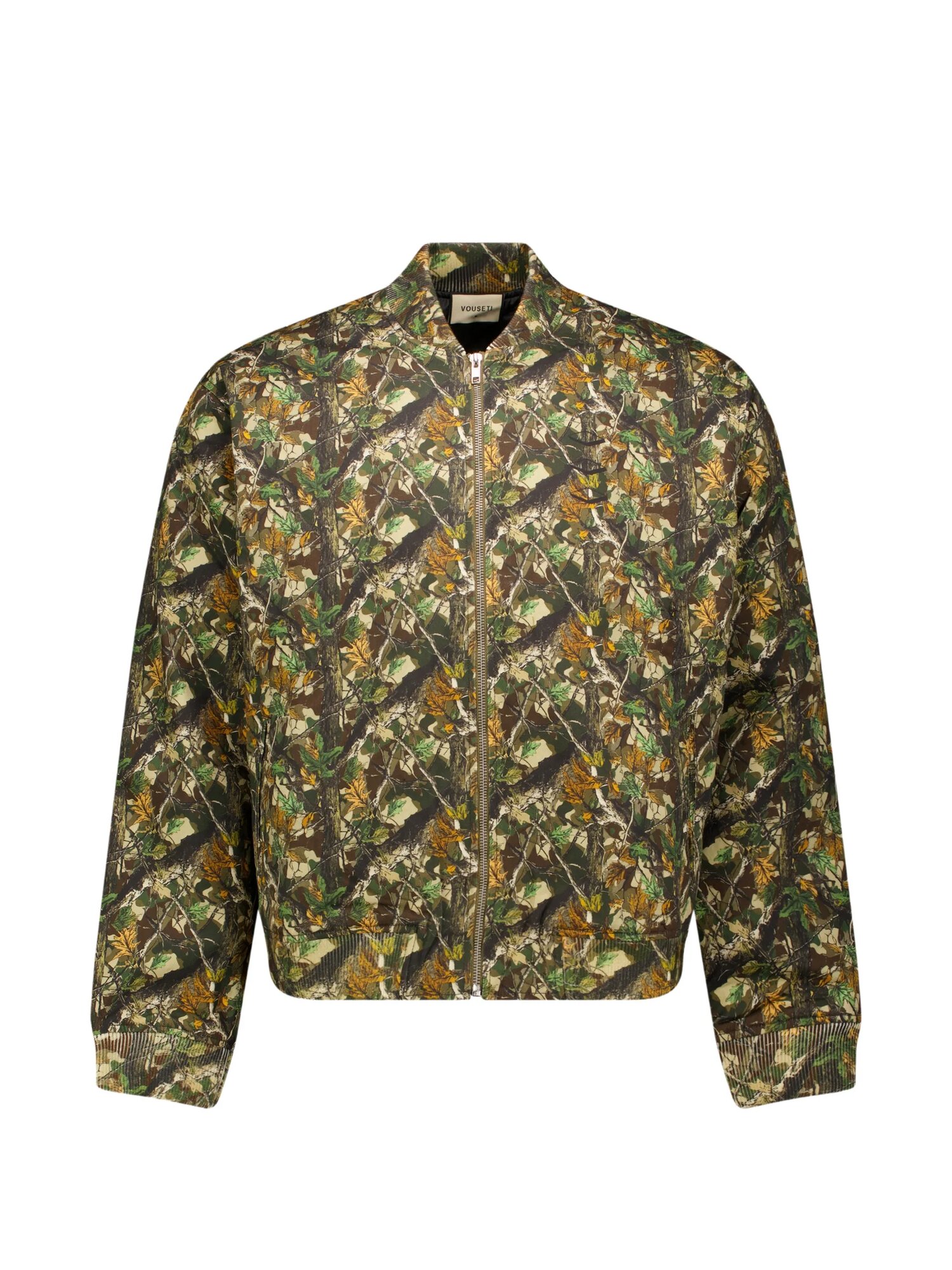 Бомбер  Tree-camo print bomber jacket