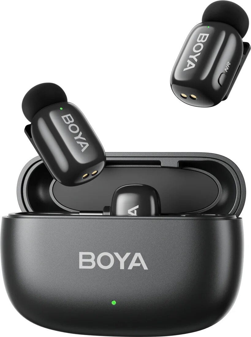 Радиосистема BOYA Mini 2, беспроводная, миниатюрная, качественная запись звука — фото 1