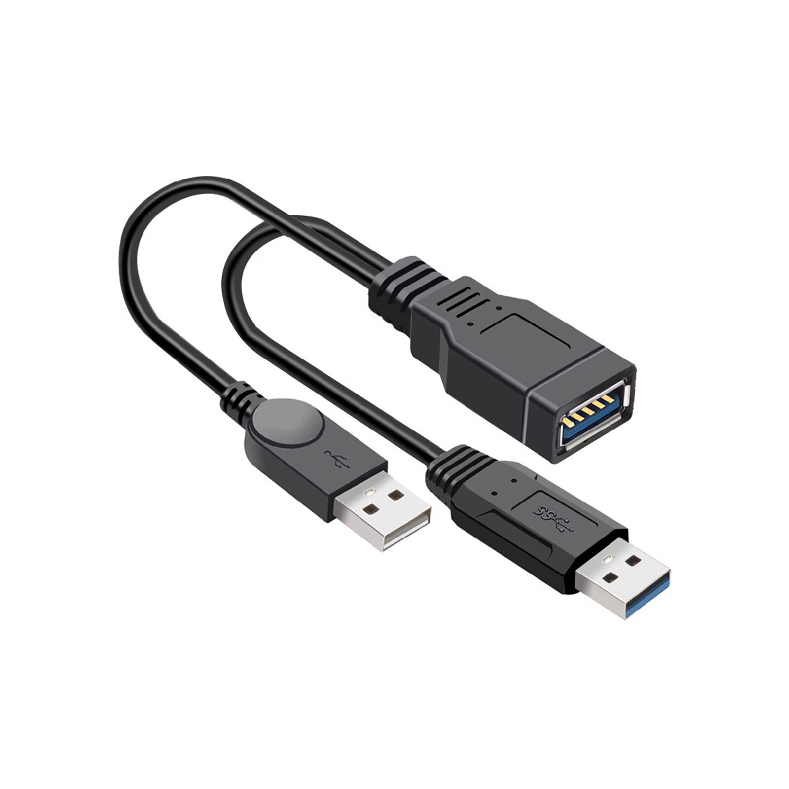 Y-образный удлинитель USB3.0 Male-Female с питанием USB2.0