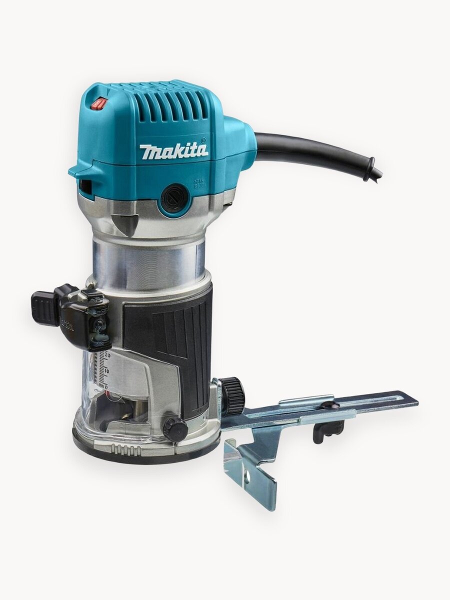 Фрезер Makita RT0702C, 710Вт, 34000об/мин, плавный запуск, защита от перегрузок