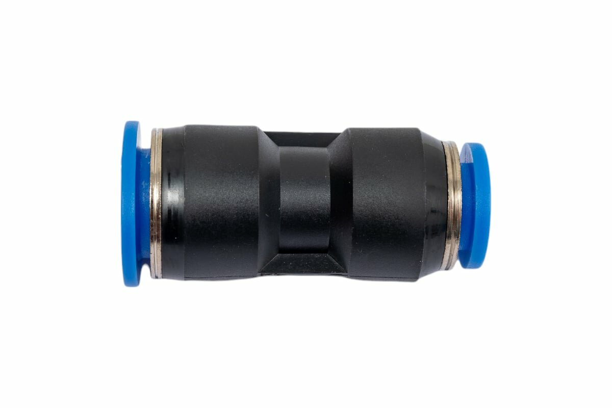 Фитинг цанговый прямой соединительный SHPI PG 1210 для труб диаметром 12 и 10 мм