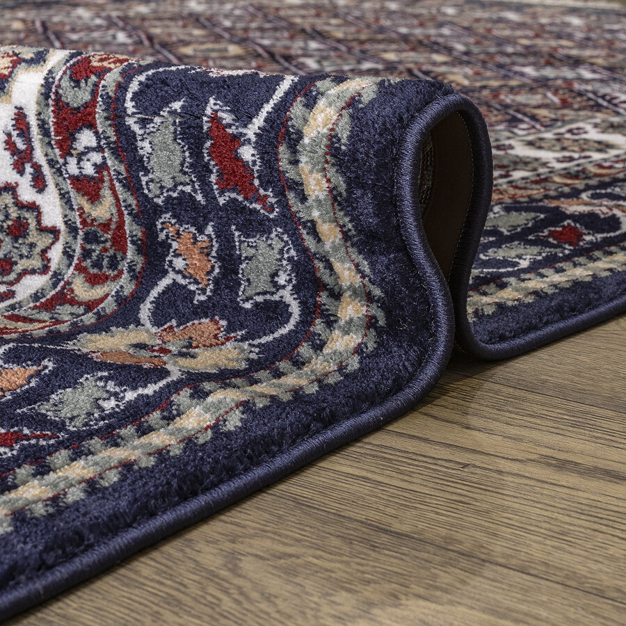 Ковер, Прямой, Синий, Белый, Красный, Золотой, Серый, Традиционный, Восточный, на пол, в гостиную, спальню, в ассортименте (250 см. на 330 см.)