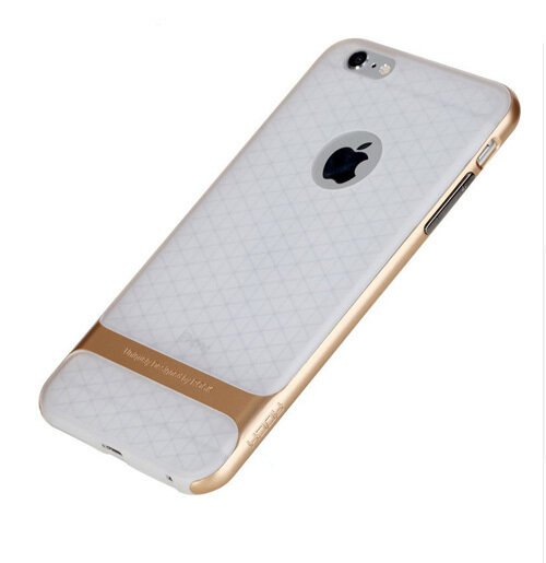 Двухкомпонентный TPU-PC чехол накладка Rock Royce Transparent для Apple iPhone 6/6S