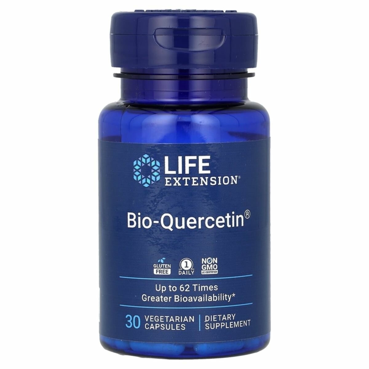 Кверцетин Life Extension Bio-Quercetin, здоровье клеток, 30 капсул