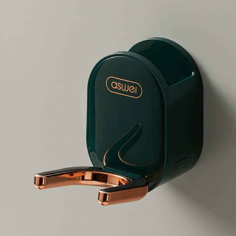 Стойка для фена, без перфорации, темно-зеленая