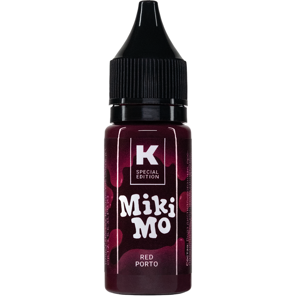 Краска Tattoo Ink - Miki Mo - Red Porto, пигмент для тату 15 мл