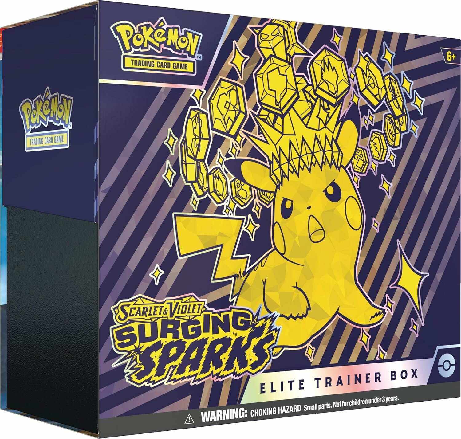 Набор карточек Pokemon Surging Sparks Elite Trainer Box