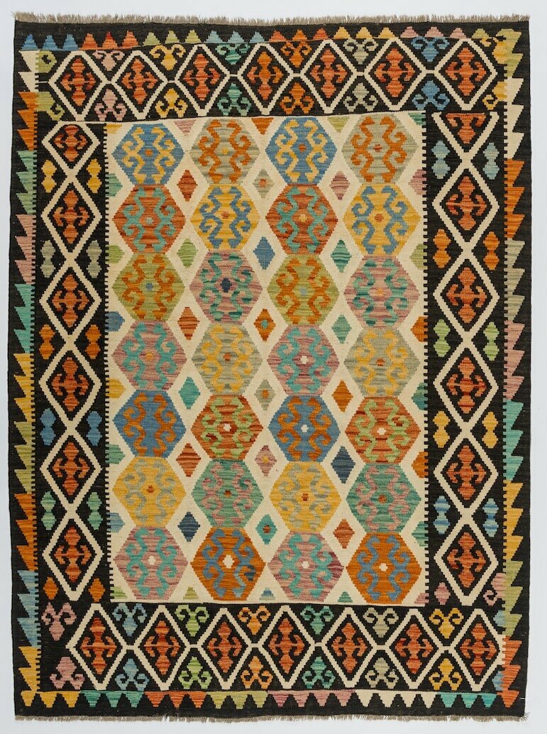 Ковер PERSEPOL Multi Color, килим, безворсовый, ручной работы