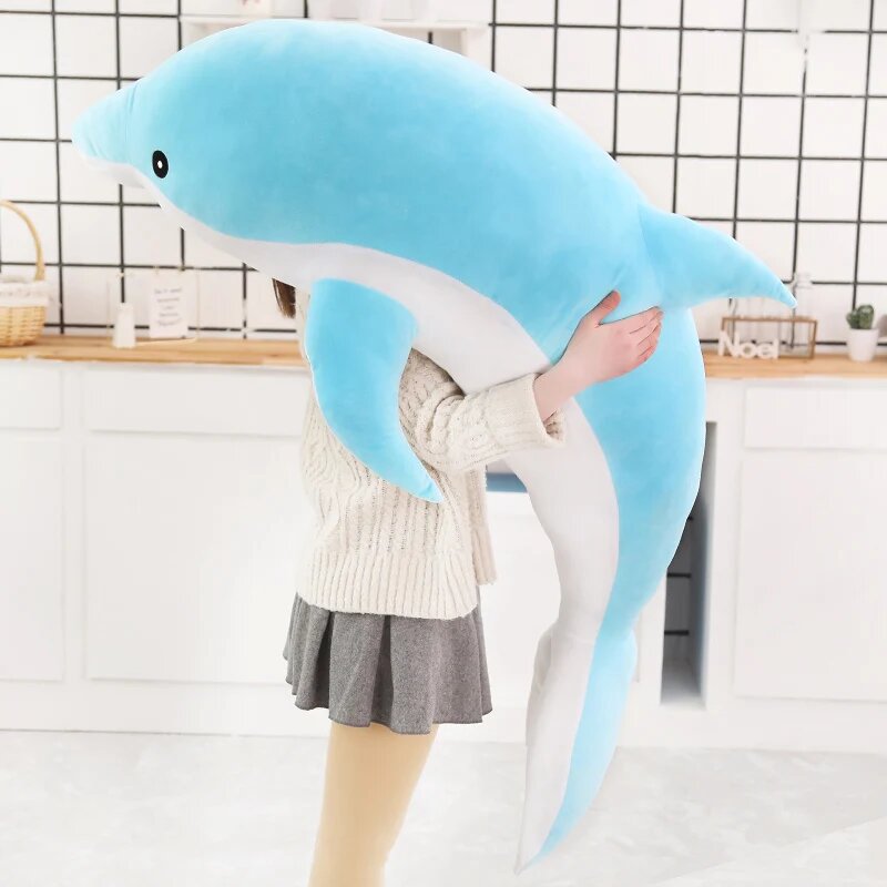 Плюшевые дельфины GFPAN 30 см, 30cm, Светло-голубой, Унисекс