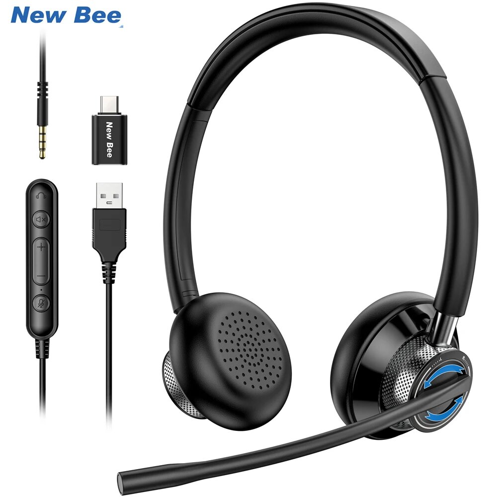 USB-гарнитура New Bee H361