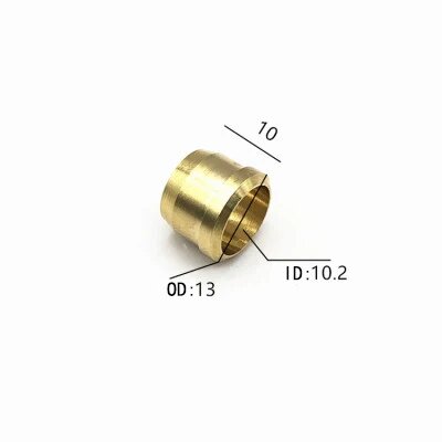 Латунные обжимные втулки 5 шт. 6-16 мм 10mm