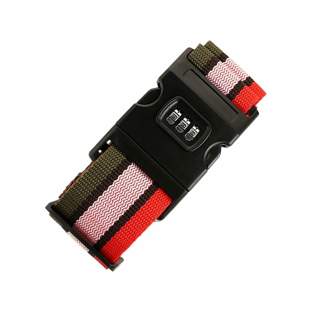 Ремень для багажа, регулируемый ремень чемодана с кодовым замком, прочная упаковка, дорожные аксессуары мужчин и женщин