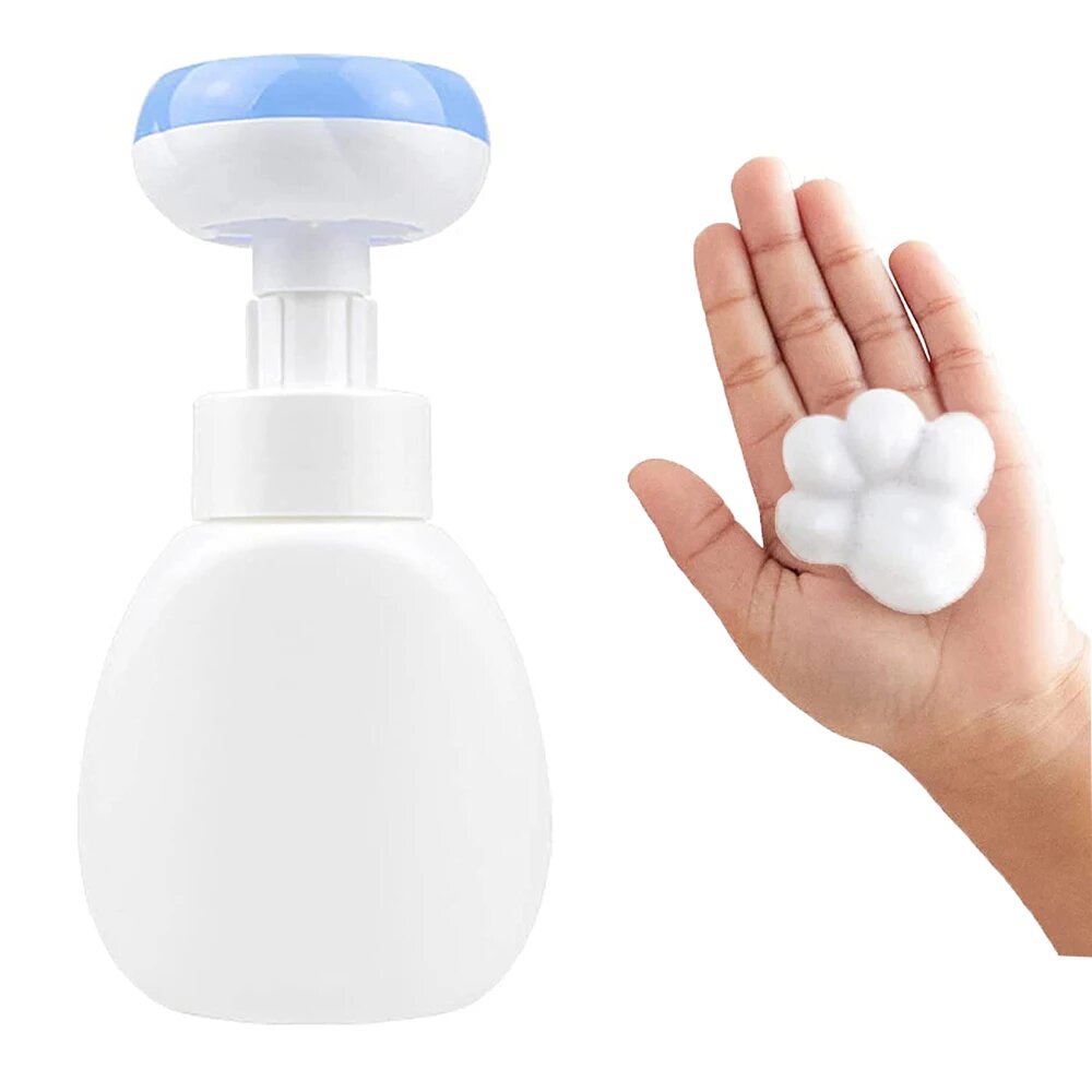 Пустые пластиковые дозаторы мыла для рук, 10 унций, набор blue Paw