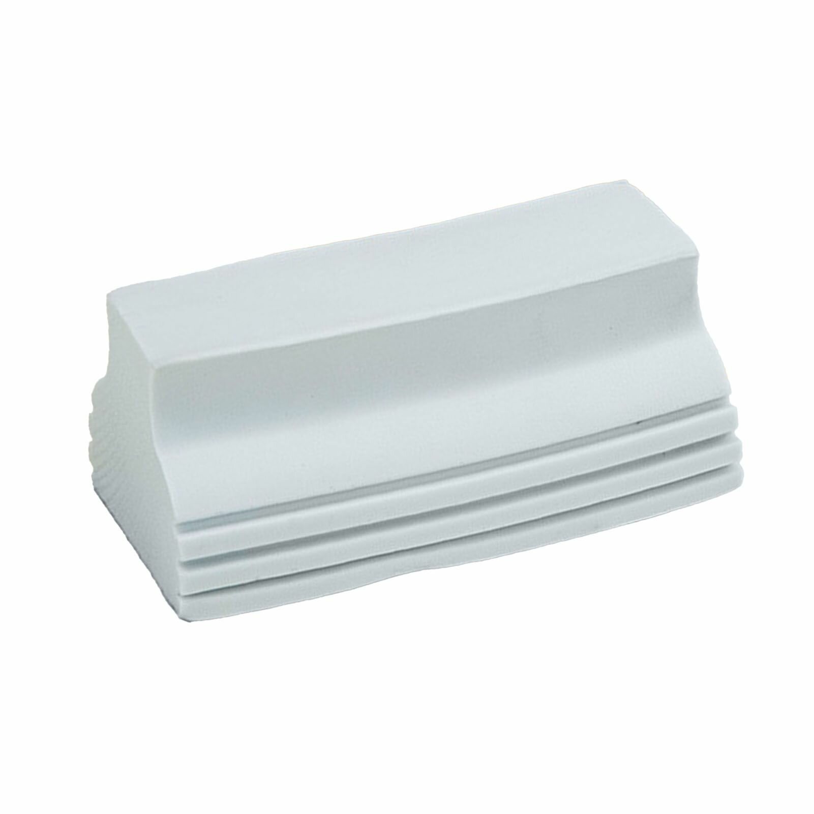 Губка из PVA с ручкой для мытья посуды (серая, 11.5x6.2x5 см)