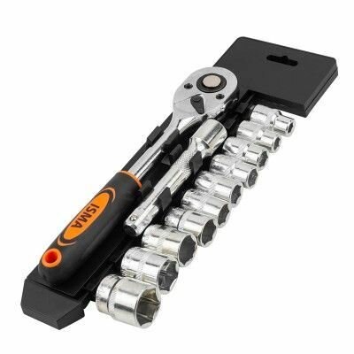 Набор инструментов 12 предметов ISMA, в пластиковом держателе