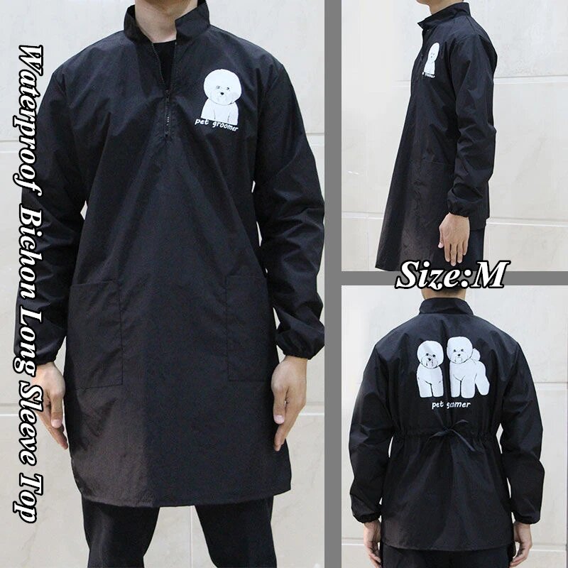 Водонепроницаемые комбинезон-косметолог G1004 Long Bichon Top M