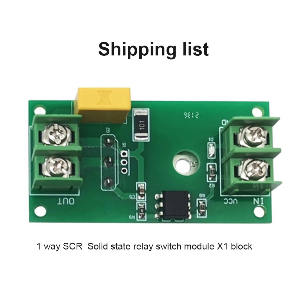 Gaqqee SCR Solid State Relay Switch Module