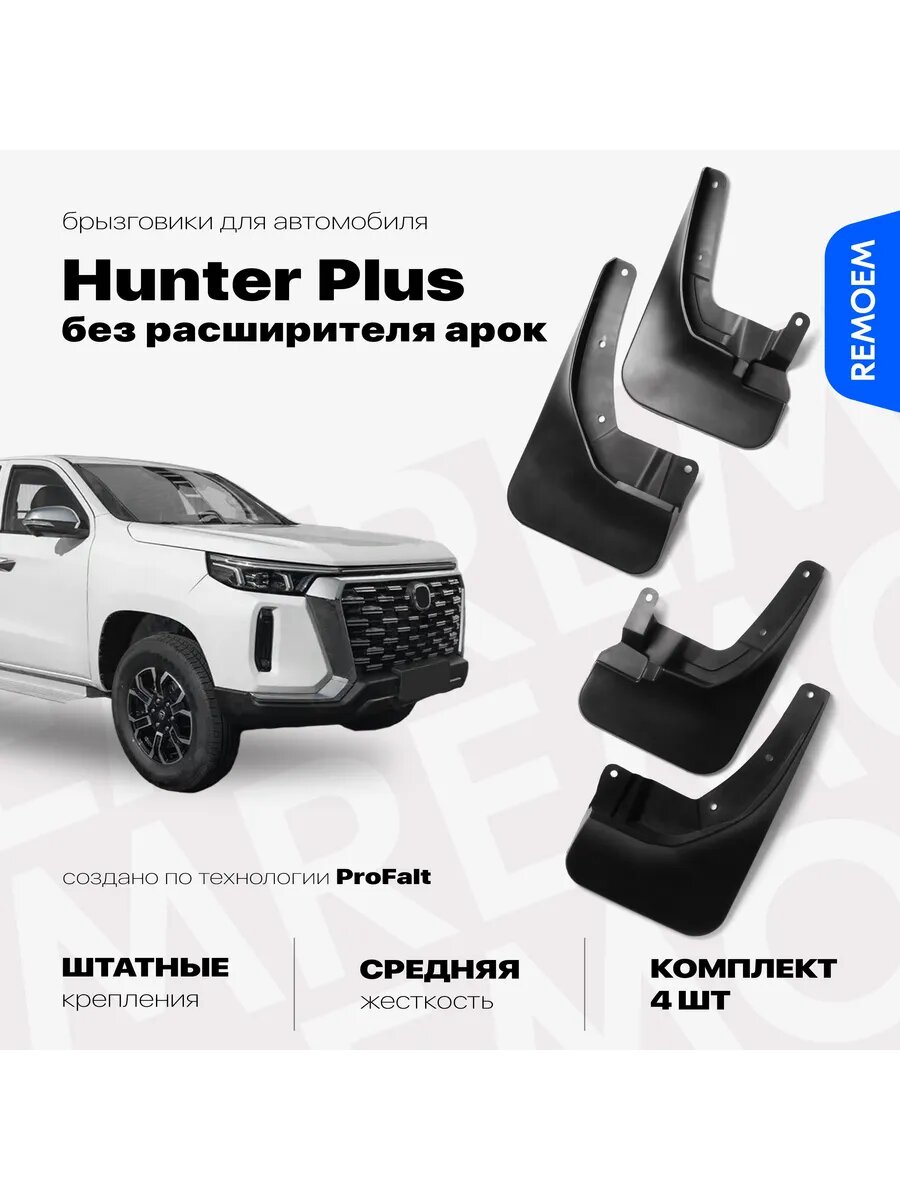 Changan Hunter Plus без расширителя арок (2023-2024),