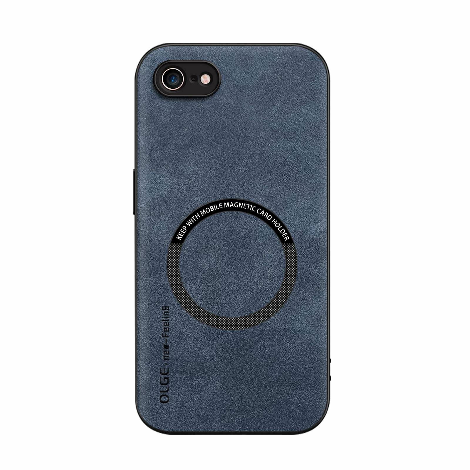 Прочный чехол MyPads MagSafe из кожи для Apple iPhone 7 / 8 / SE 2020 / SE 2022 (Айфон 7, 8, СЕ 2020, СЕ 2022)