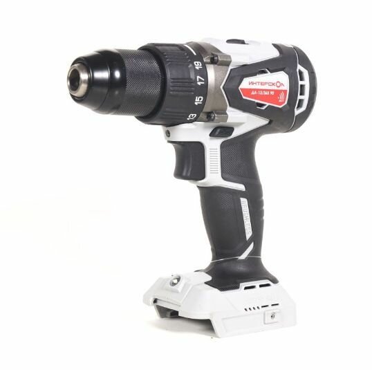 Дрель-шуруповерт аккумуляторная ИНТЕРСКОЛ ДА-13/36В 90 Li-ion АПИ бесщеточная (36В, картон, без АКБ и ЗУ) 861.0.0.70