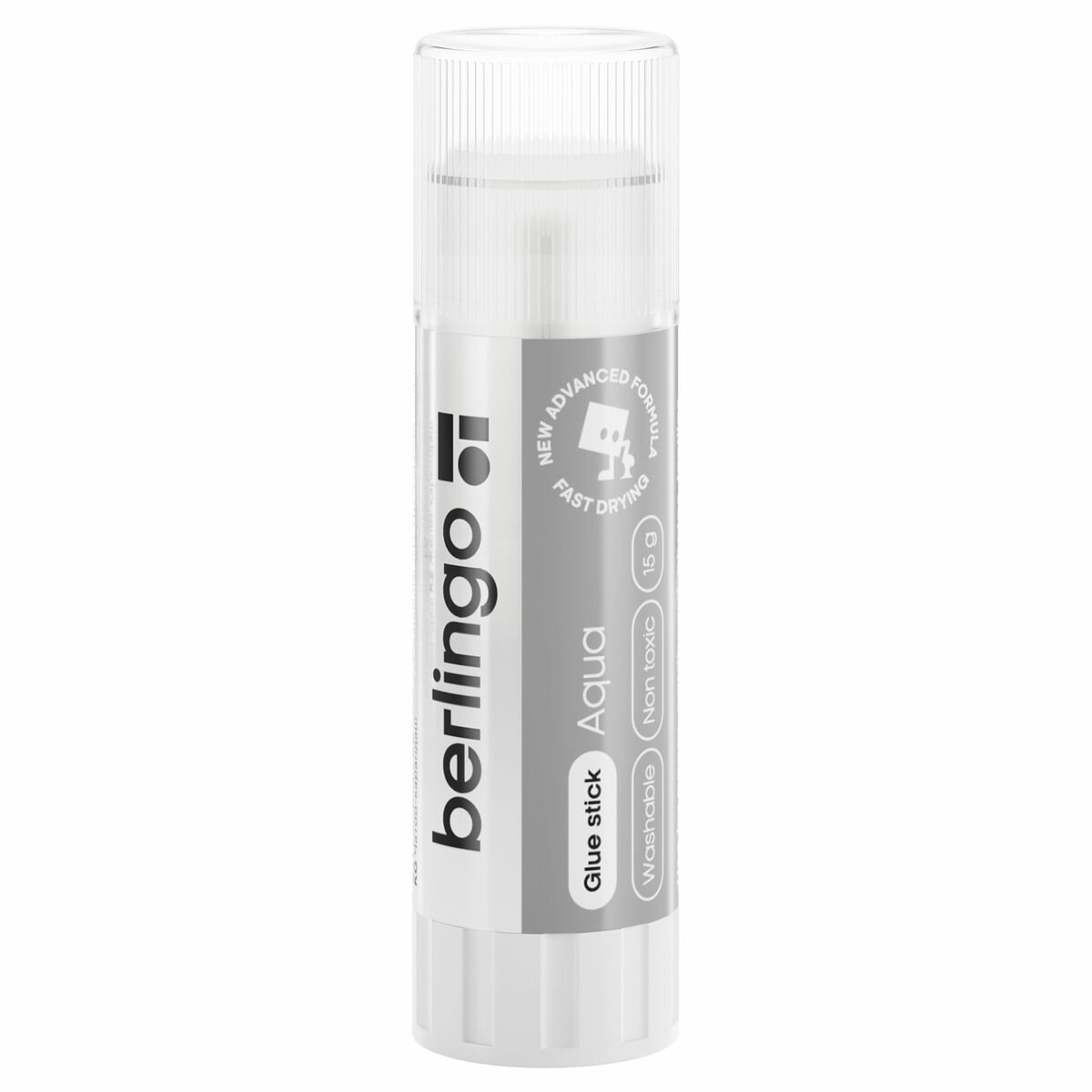 Клей-карандаш Berlingo, 15г, прозрачный (FPp_15000), 1шт.