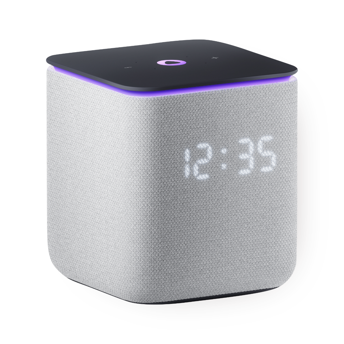 Умная колонка Яндекс Станция Миди с Алисой серая с Zigbee 24Вт