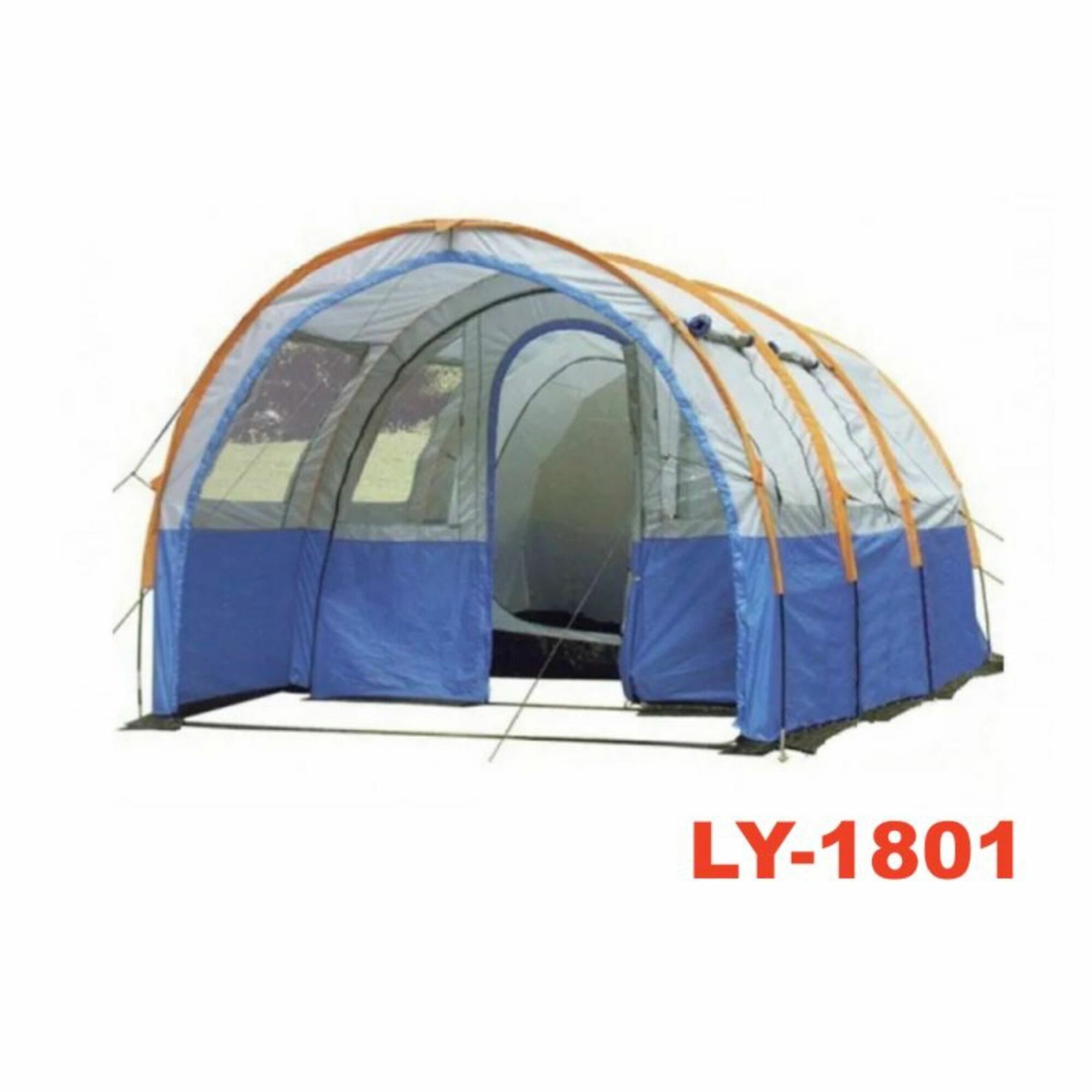 Палатка 4-Х местная туристическая кемпинговая LANYU LY-1801