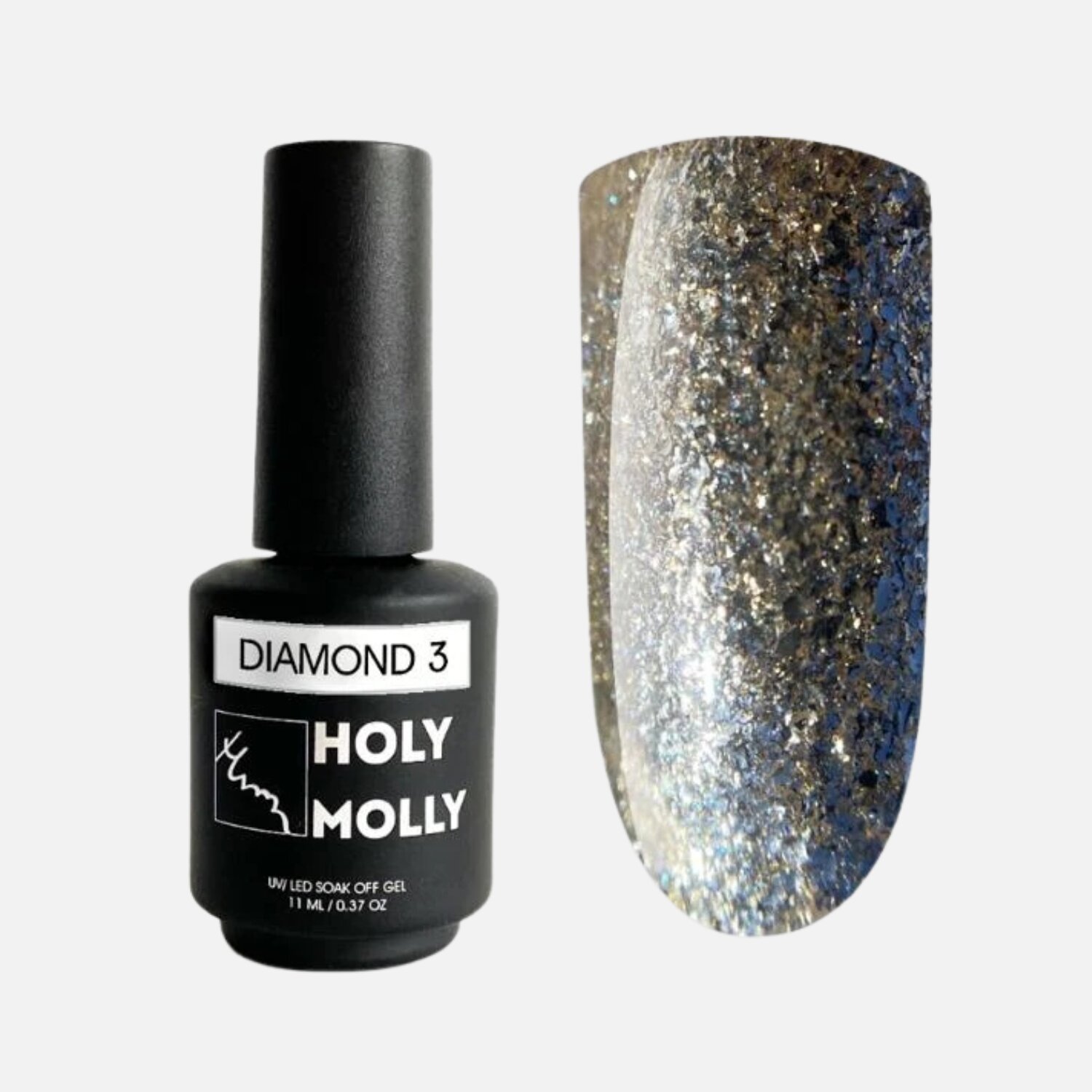 Гель-лак Holy Molly Diamond №03 11 мл