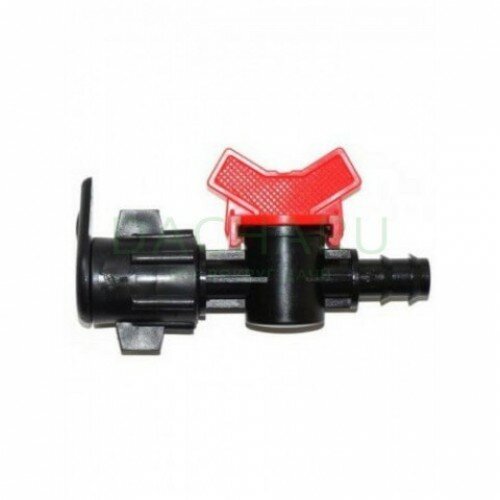 Кран для садовой трубки 16мм под рукав LFT (OV0716) 10 штук