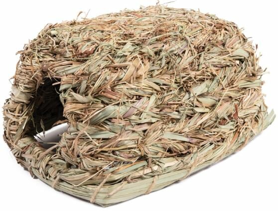 Triol Домик NATURAL для мелких животных из луговых трав "Шалашик", 27*18*14см