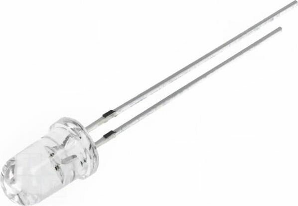 Светодиод OPTOSUPPLY OSOOJ25111A 5мм, оранжевый, 6500мкд, 20 град, 1 шт