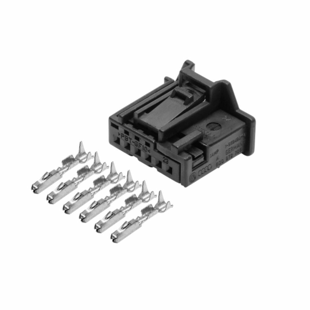 Разъем 6Q0972706 (6 pin) 6 контактов к мотору отопителя, заслонке отопителя для Volkswagen, Cargen AX6566S