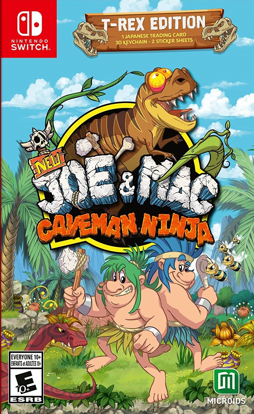 New Joe and Mac: Caveman Ninja T-Rex Edition (Nintendo Switch)
