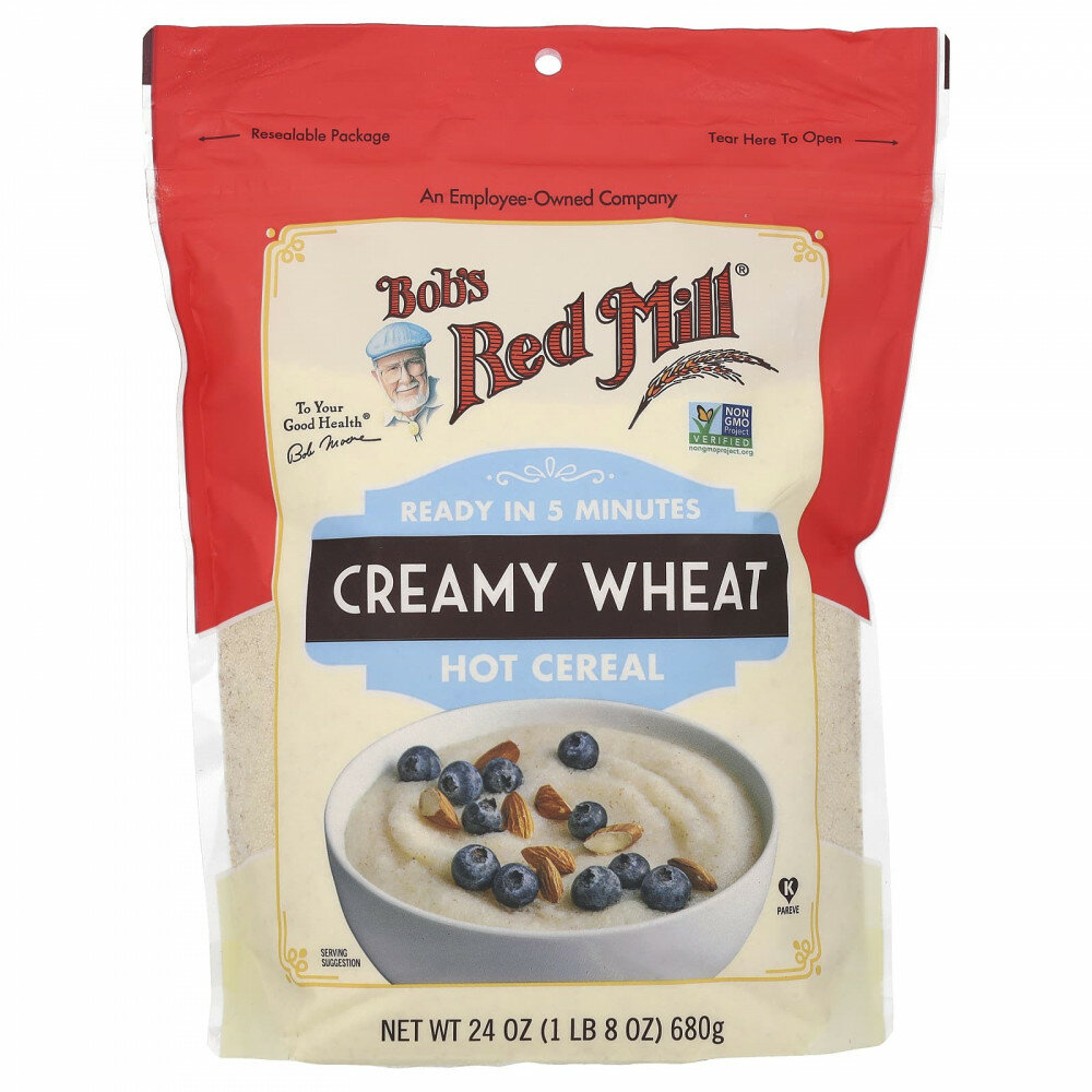 Bob's Red Mill, горячие хлопья из пшеницы, 680 г (24 унции)