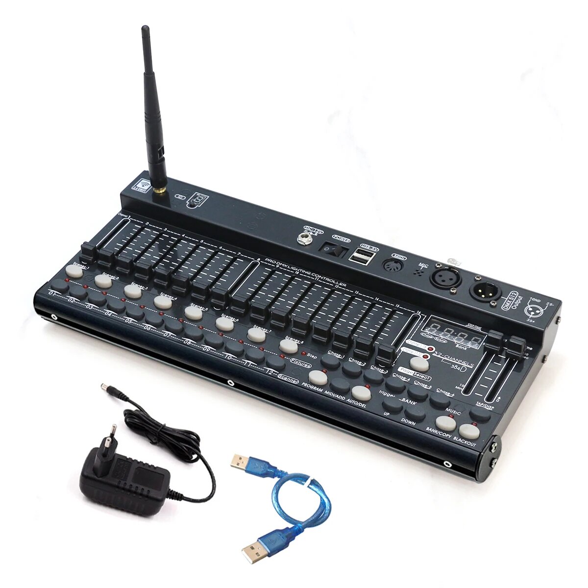 Беспроводной контроллер DMX 384 COLORNIE Европейская вилка (EU Plug)