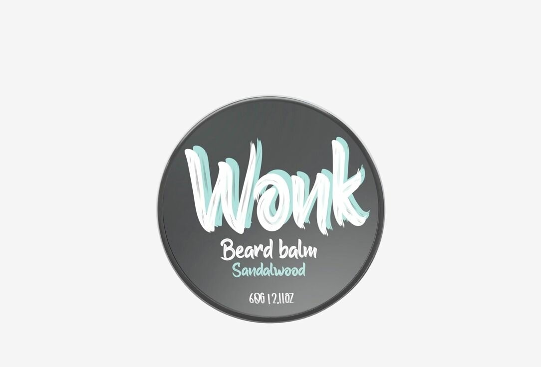Бальзам для бороды WONK Beard balm SANDALWOOD 60 г