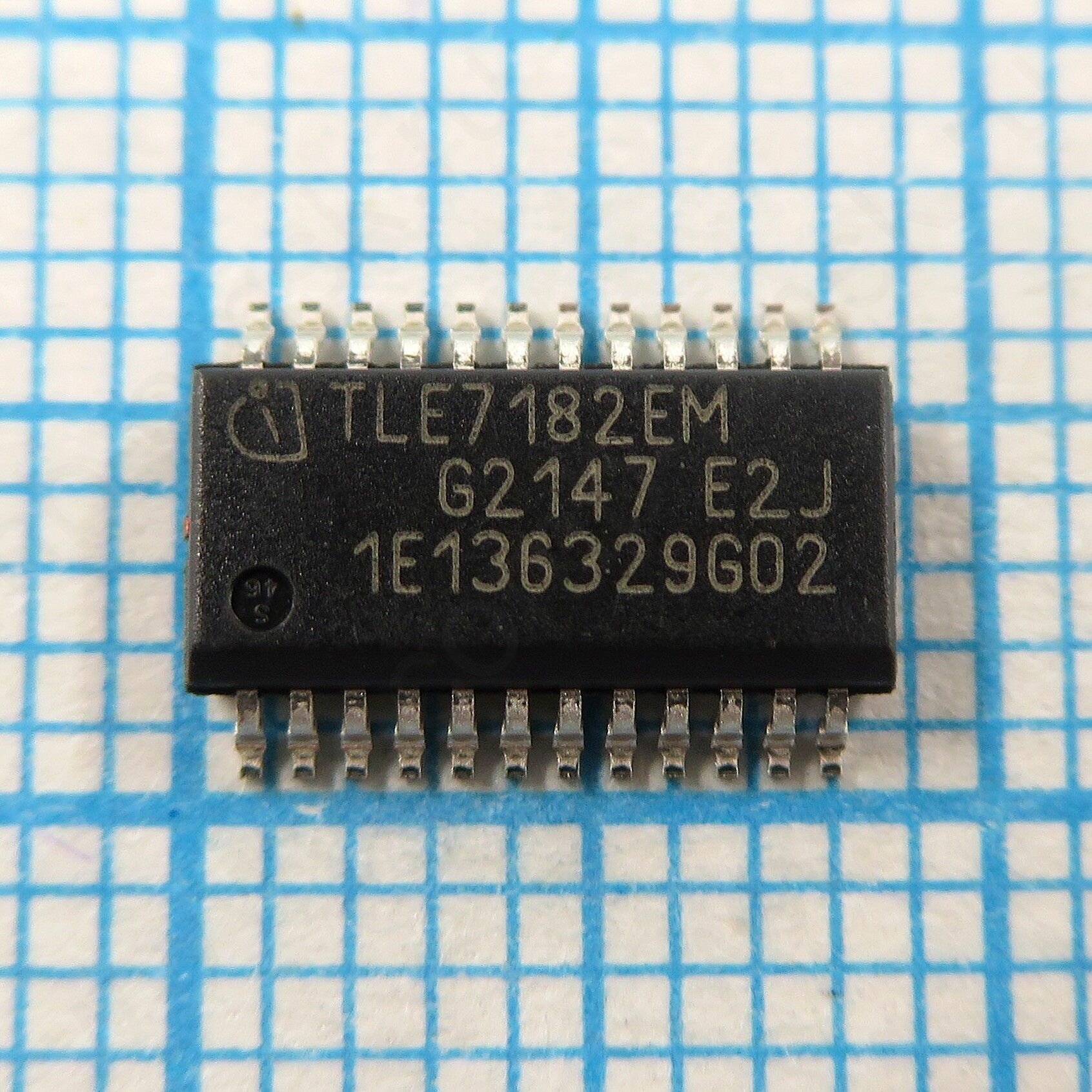 TLE7182EM - H-мост драйвер, предназначенный для управления 4 N-канальными MOSFET