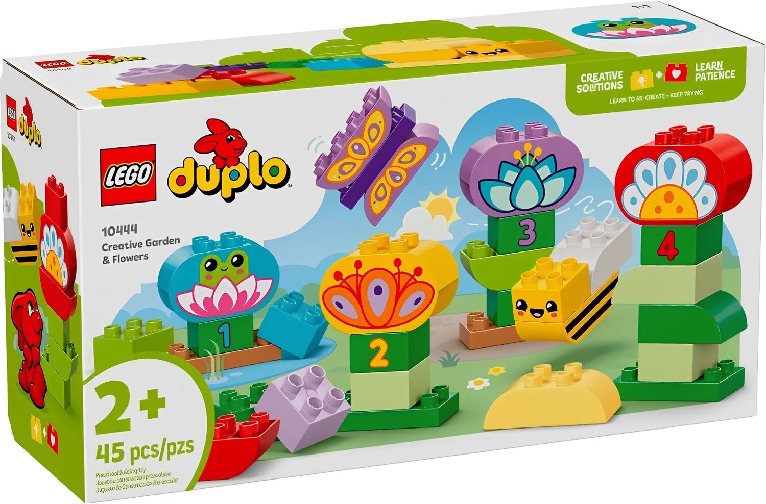Конструктор LEGO DUPLO 10444 Создаем сад с цветами