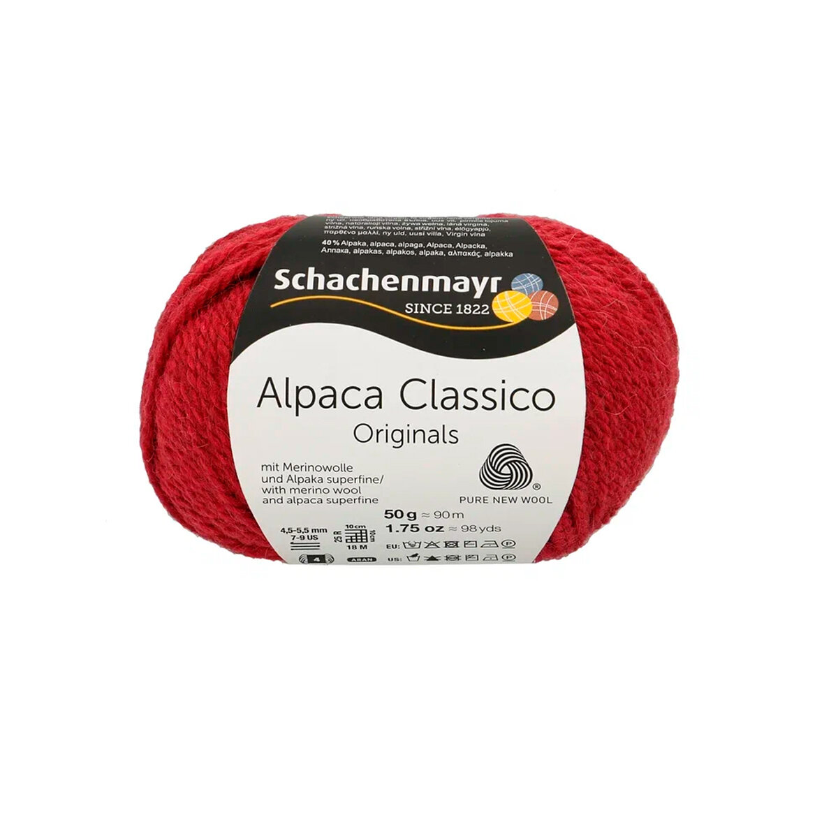 Alpaca Classico /Альпака Классико/ пряжа Schachenmayr, MEZ, 9807369 (00035, himbeer (малина), розовый)