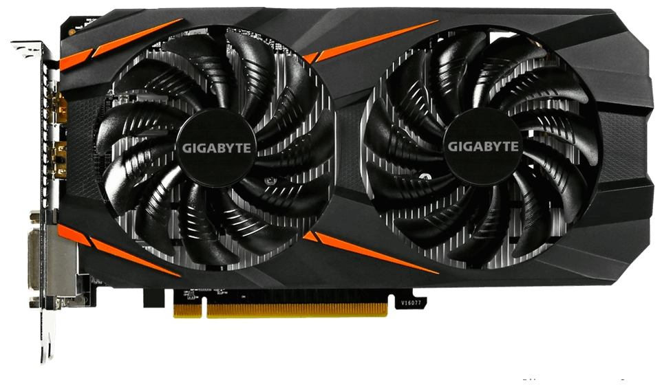 Видеокарта Gigabyte GeForce GTX 1060 WINDFORCE OC 6G (GV-N1060WF2OC-6GD)