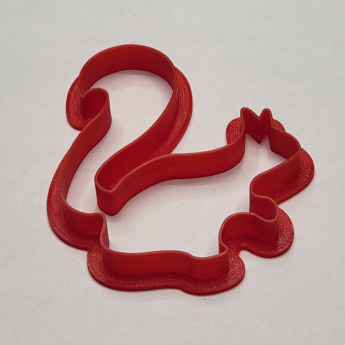 Форма для печенья/пряников "Белочка" (Красный)