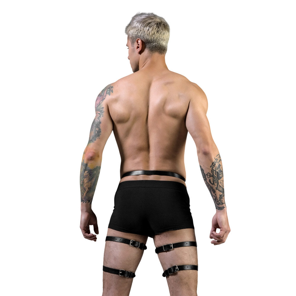 Мужские гартеры «OSIRIS» (L/XL), универсальные, черные, бдсм