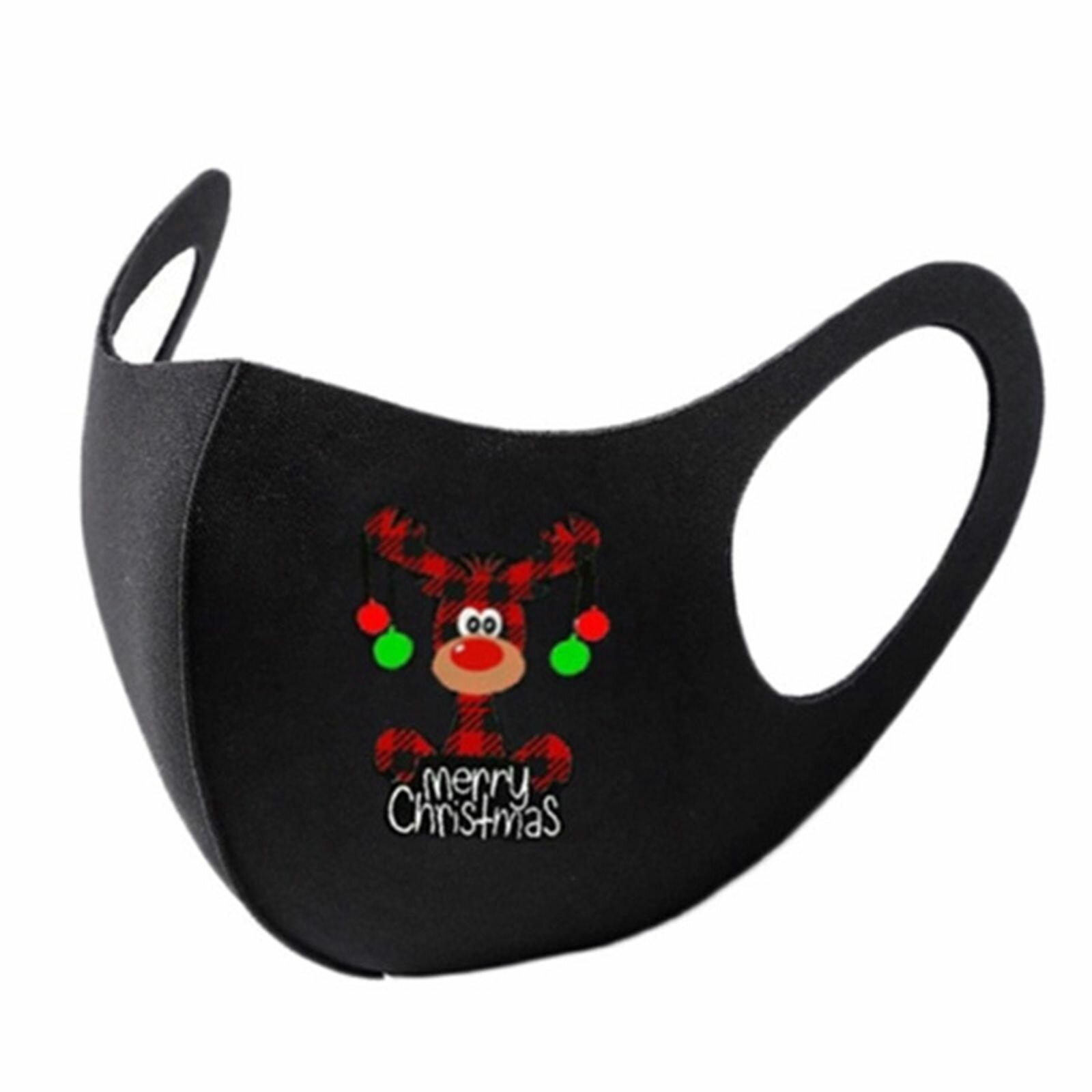 3D печатная маска для лица с рождественским повторным использованием PM2.5 пылезащитное защитное запотевание
