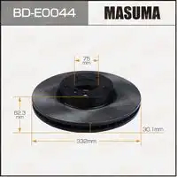 MASUMA BD-E0044 (34116868939 / 34116886478) диск тормозной пер. BMW (БМВ) x5 (f15), x6 (f16)