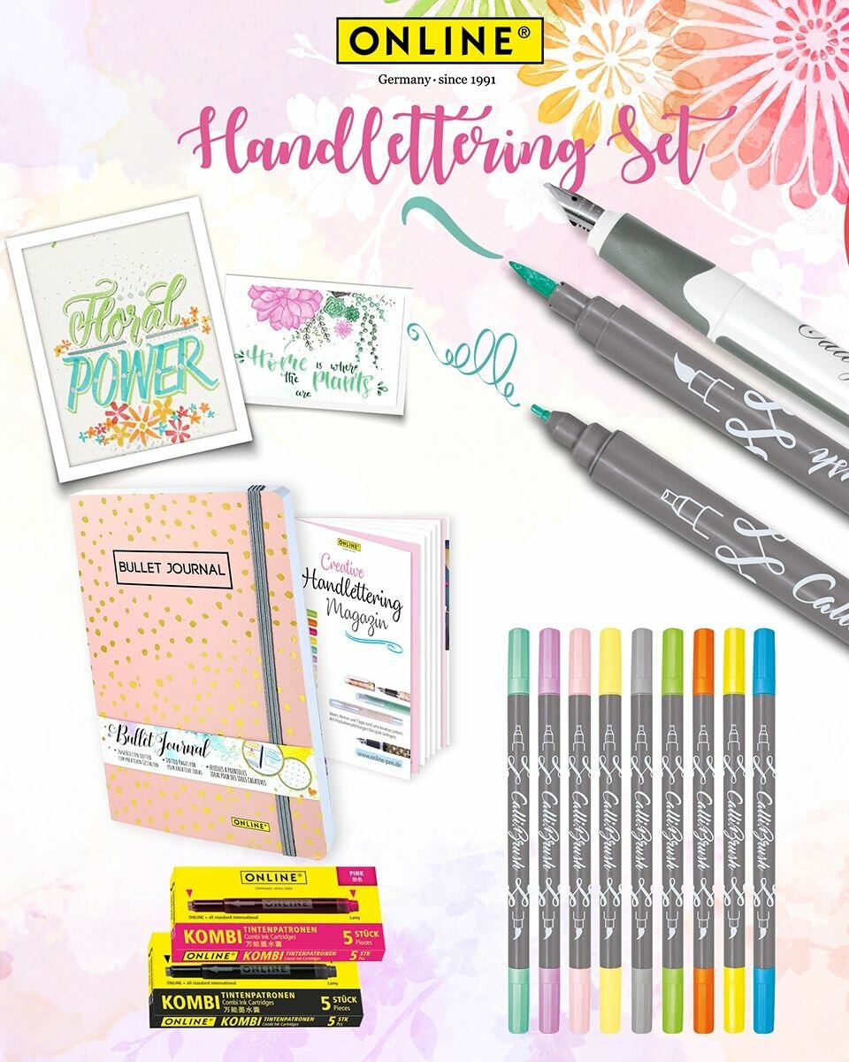 Набор для скетчинга ONLINE "All-In-One", с лайнерами и перьевой ручкой, 24 предмета