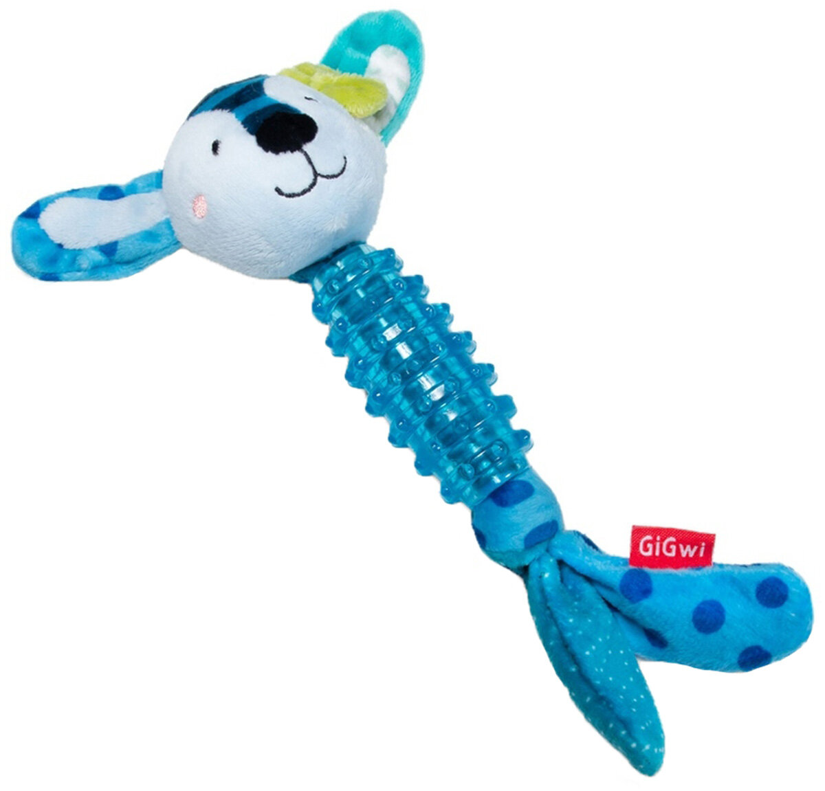 Игрушка для собак GiGwi Suppa Puppa Заяц с пищалкой 15 см (1 шт)