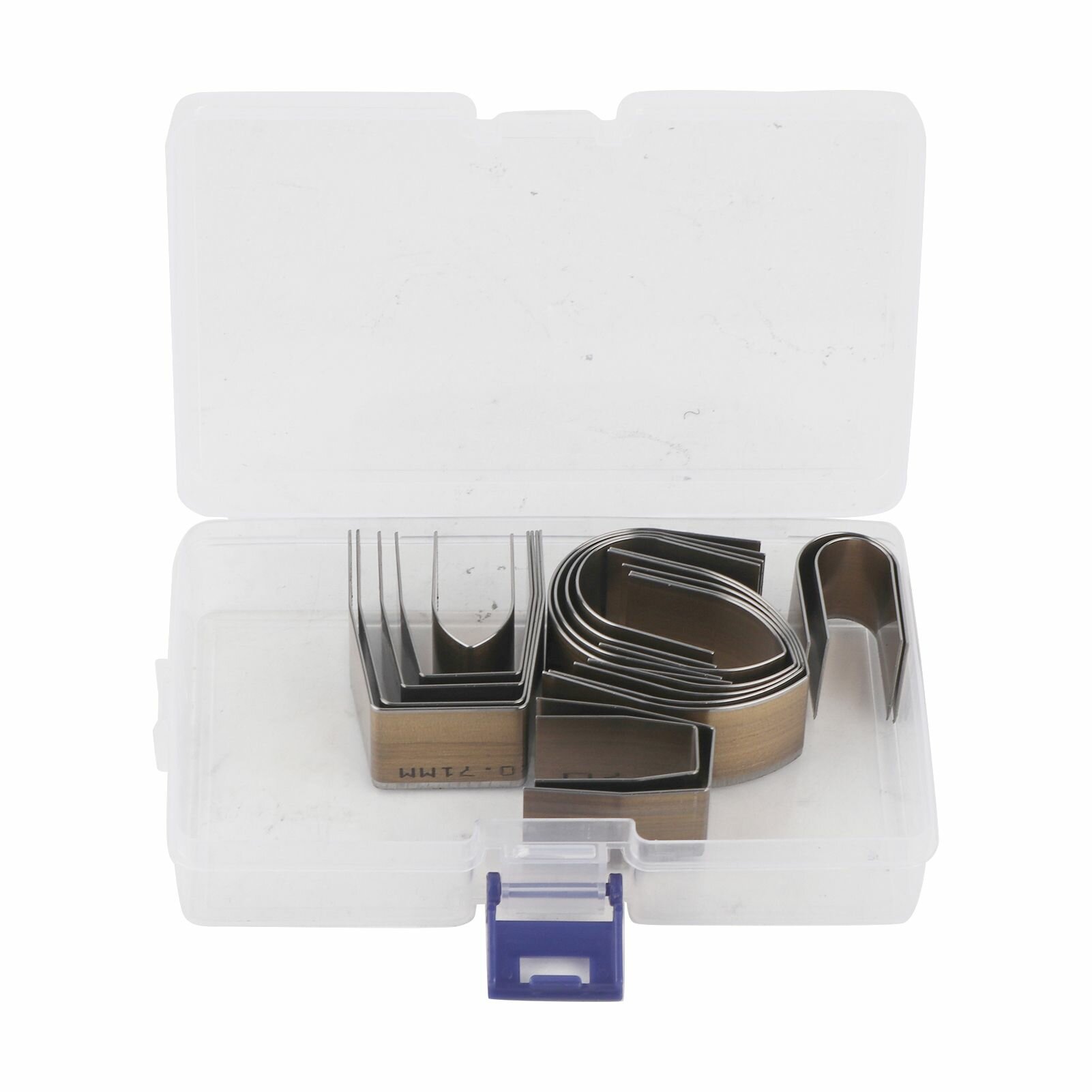 Набор инструментов для кожевенного дела 18 предметов, сплав стали, набор для эмбоссинга и резки кожи