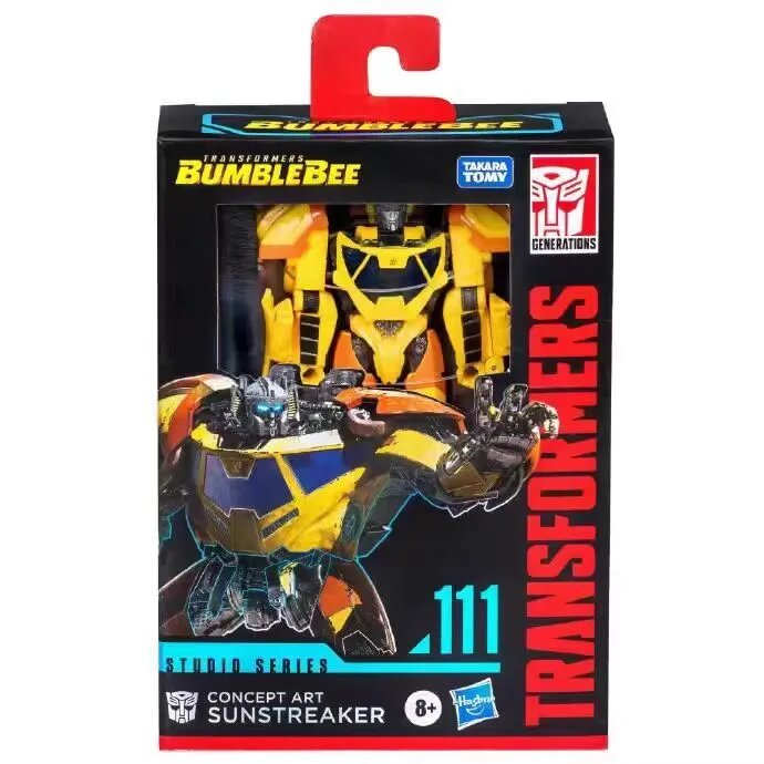 Трансформеры игрушки Hasbro Transformers Studio Series Deluxe Transformers: Bumblebee SS111 Concept Art Sunstreaker (11.5cm) F8757