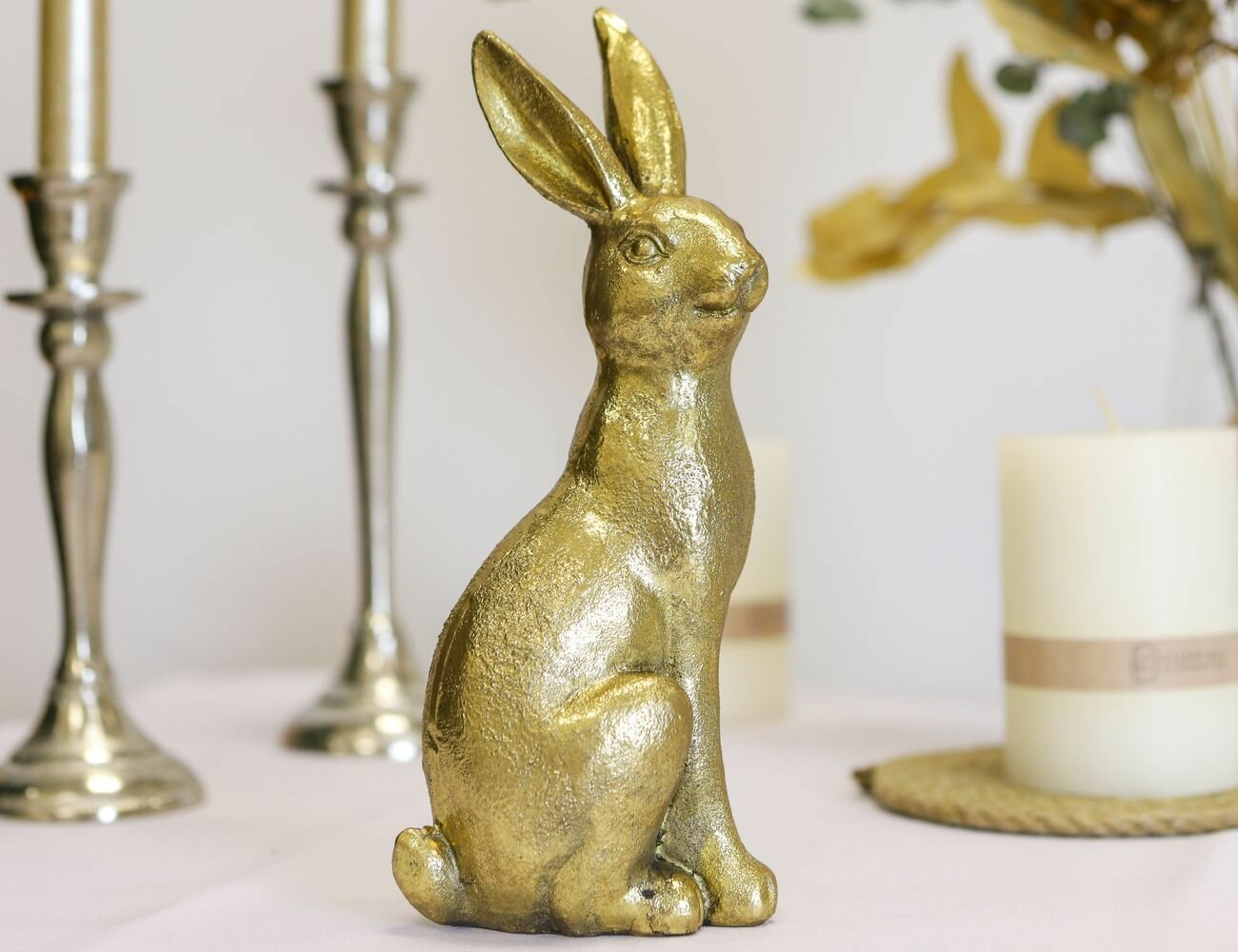 Декоративная фигура кролик берни, полистоун, 22 см, Edelman 1112263